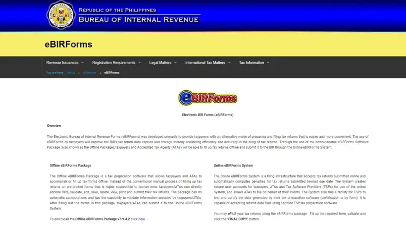 How to Use eBIRForms for Electronic Tax Filing?