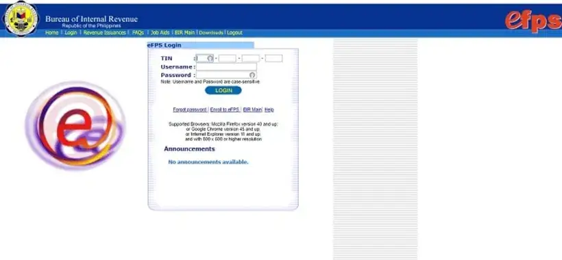 How to File and Pay Taxes Using eFPS?